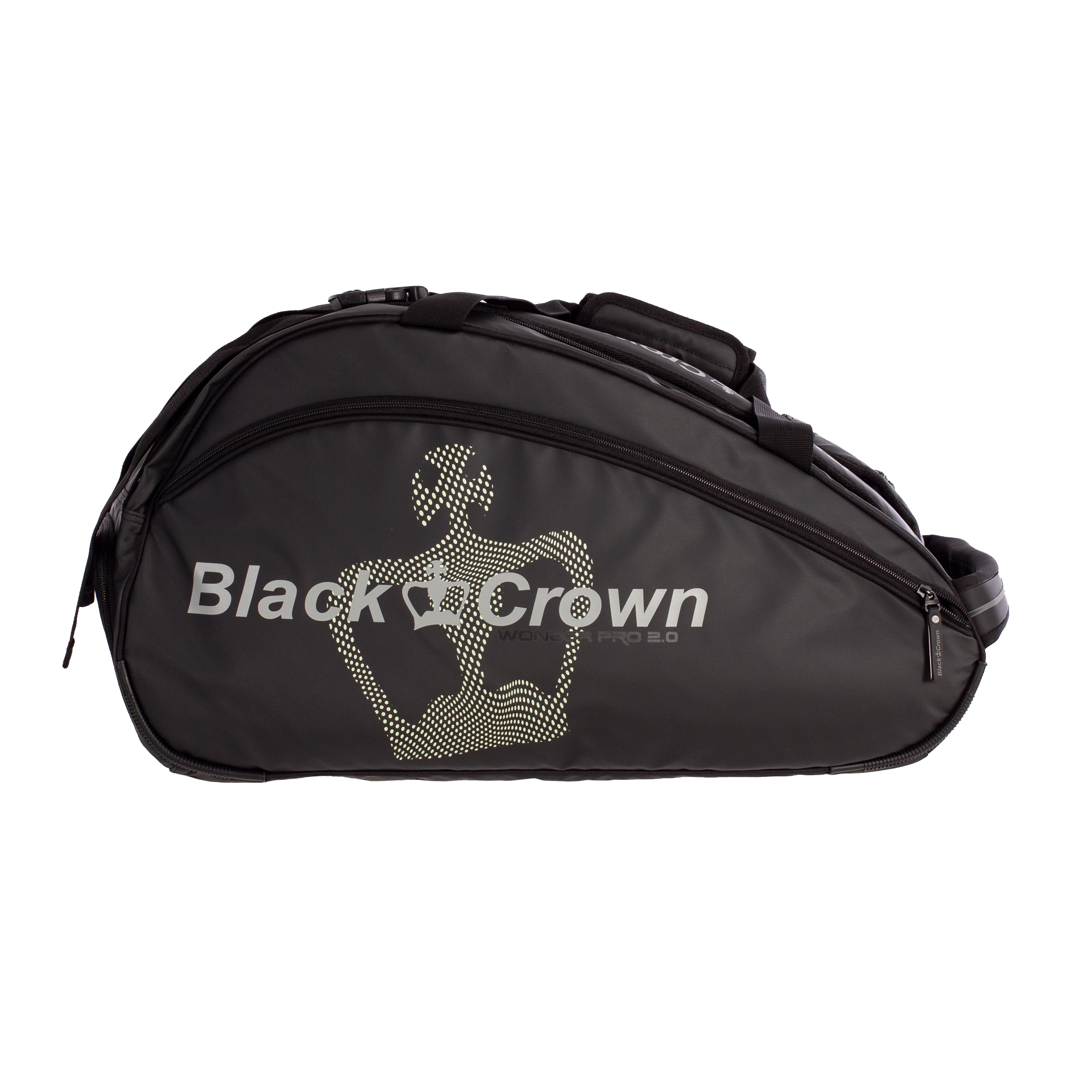 Padel Bag Black Crown Wonder Pro 2.0 Black – Padelbúðin